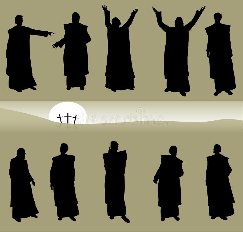 Biblical Men stock vector. Illustration of apostle, christ - 33508017