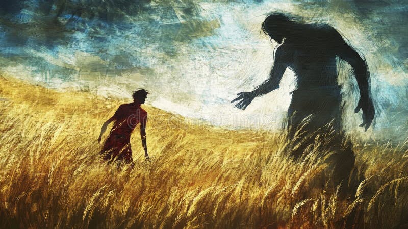 Biblical Story of Cain and Abel a Dramatic Scene of Anger and Remorse ...