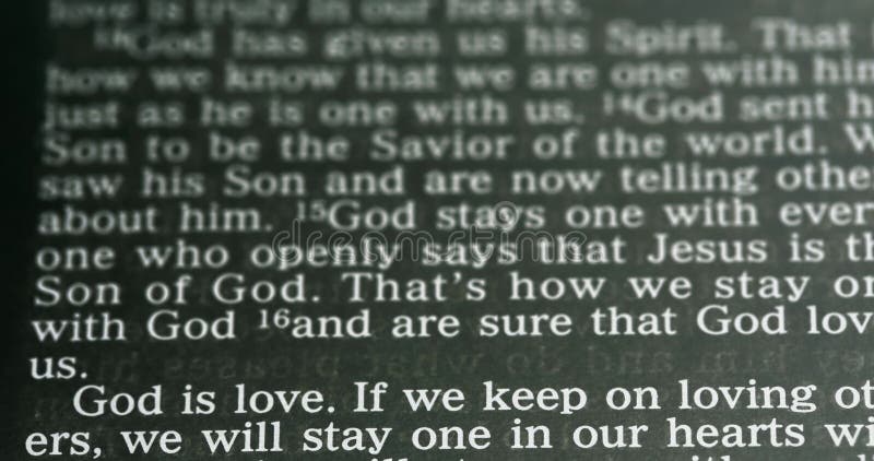 Biblical text. God is love stock footage. Video of jesus - 213112926