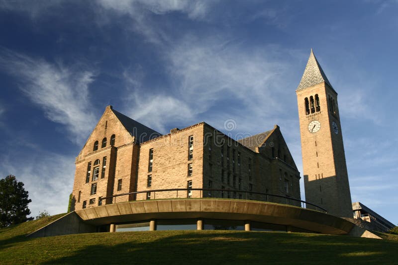 Universidad Cornell imagen de archivo. Imagen de ithaca - 77396533
