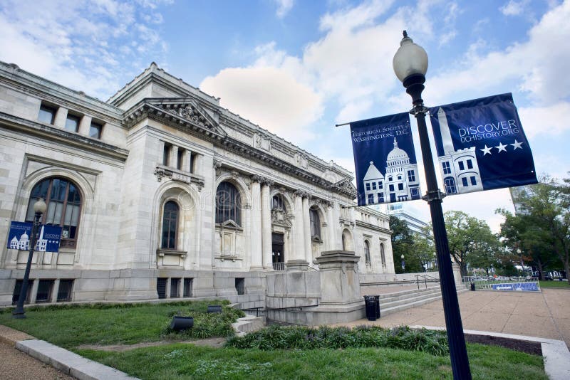 Biblioteca Carnegie, Washington DC Fotografia Editoriale - Immagine di ...