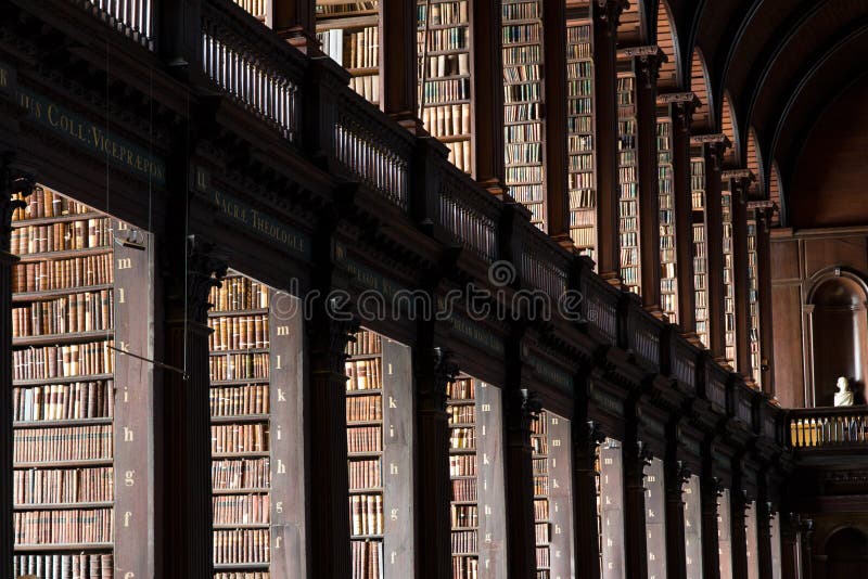 Biblioteca Di Trinity College Immagine Stock Editoriale - Immagine di ...