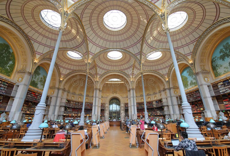 Biblioteca Nazionale Di Francia Parigi Fotografia Editoriale - Immagine ...