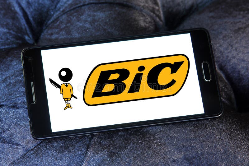 Bic logo editorial image. Image of emblem, logo, logotype - 90996995