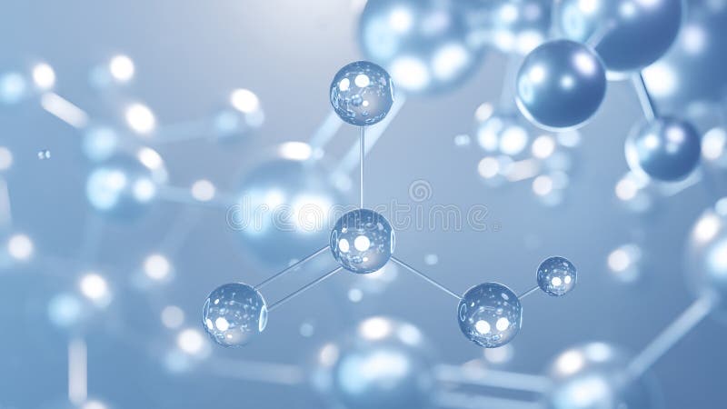 Bicarbonate, Molecular Structures, Polyatomic Anion, 3d Model ...