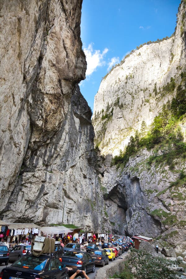 Bicaz Gorges stock image. Image of river, rock, europe - 15727395