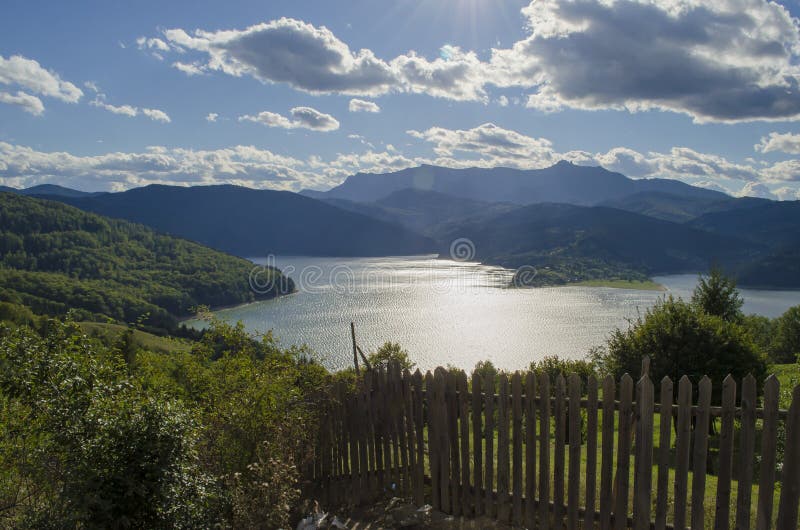 Bicaz Lake - landscape stock image. Image of forests - 35071033