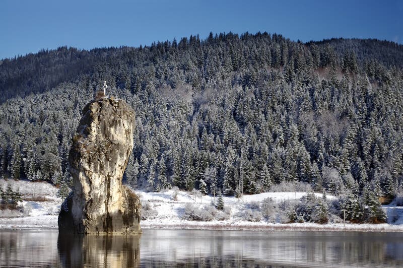 Devil s stone stock photo. Image of teiului, traditional - 29707234