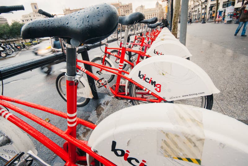 Bicing is the Name of a Community Bicycle Program in Barcelona ...