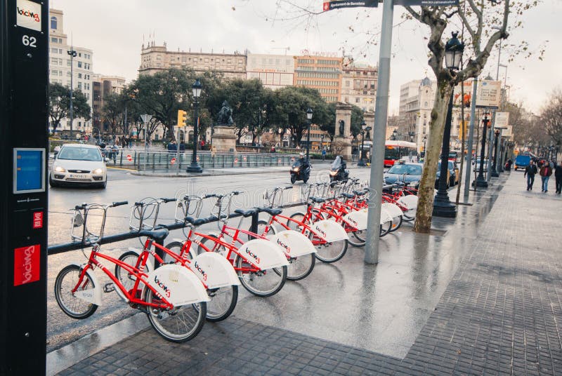 Bicing is the Name of a Community Bicycle Program in Barcelona ...