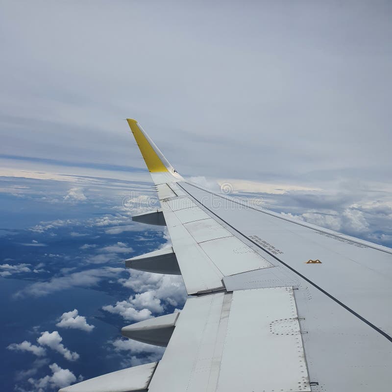Plane Ride stock image. Image of vehicle, snow, cloud - 282516151