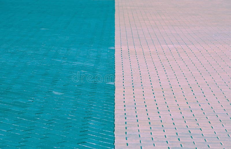 Bicolor Background with Perspective from Tile for Collage Stock Photo ...