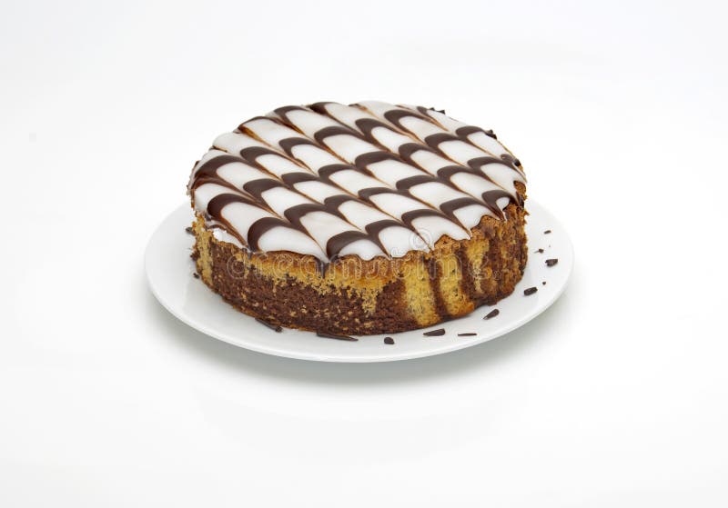 Bicolor cake stock photo. Image of food, party, home - 29093724