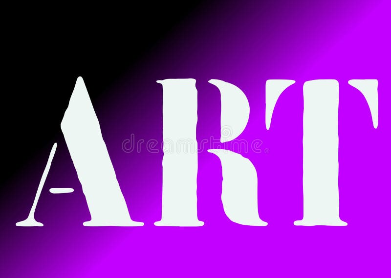 Bicolour Background with Word Art Stock Illustration - Illustration of ...