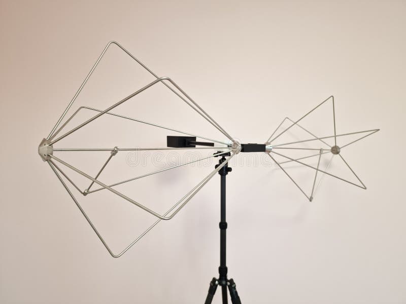 Biconical EMC Antenna for Precompliance Testing Stock Photo - Image of ...