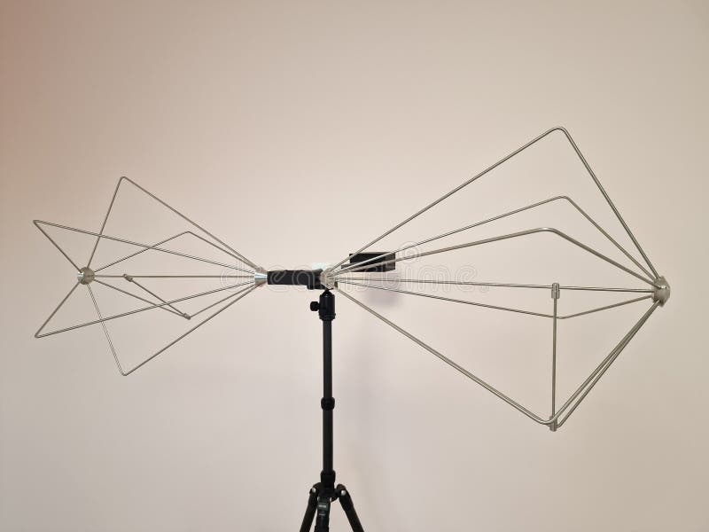 Biconical EMC Antenna for Precompliance Testing Stock Photo - Image of ...