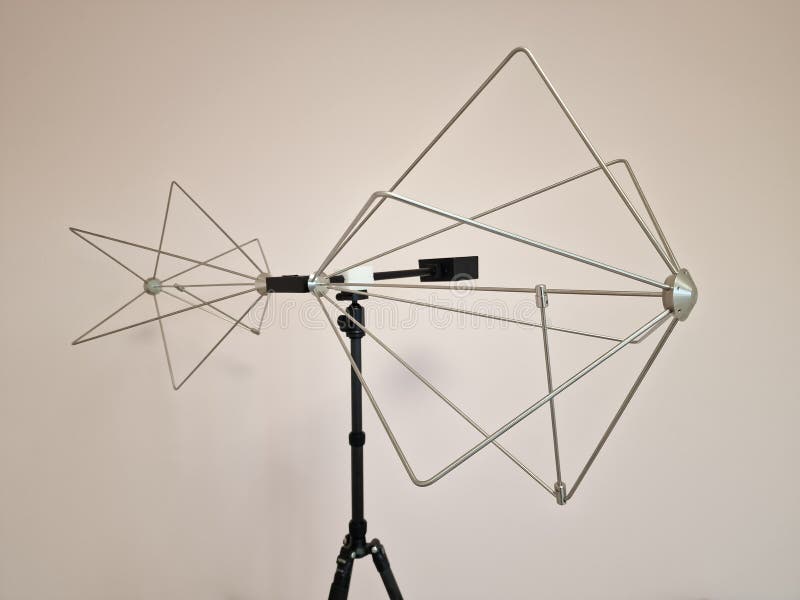 Biconical EMC Antenna for Precompliance Testing Stock Photo - Image of ...
