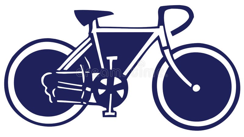 Basic Bicycle Vector stock vector. Illustration of abstract - 100072082