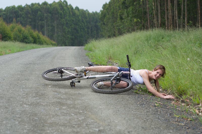 Bicycle accident stock image. Image of bike, cycle, active - 29420887