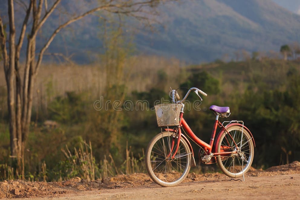 Bicycle adventure stock image. Image of bicycle, landscape - 25538891