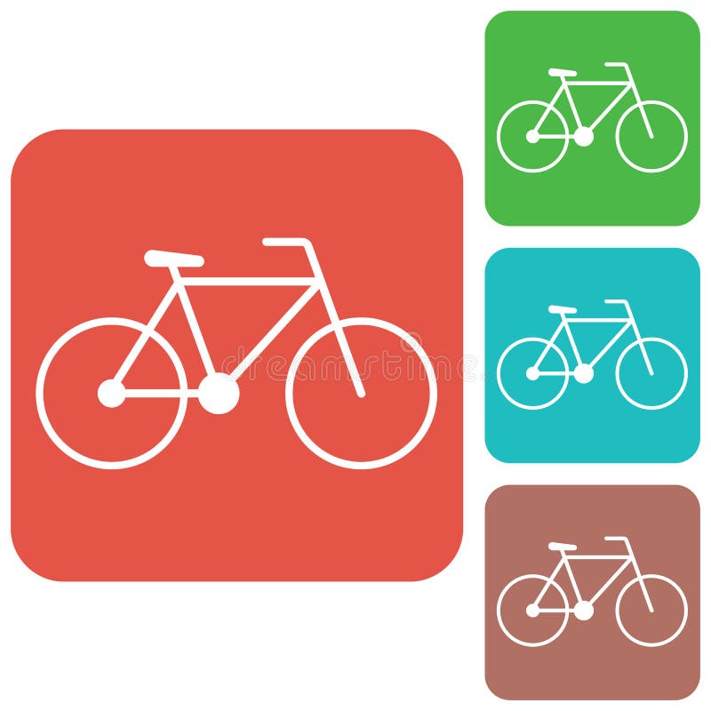 Bicycle / bike icon stock vector. Illustration of speed - 94500137