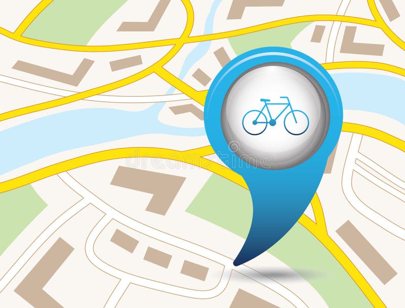 Bicycle / bike icon stock vector. Illustration of race - 100499888