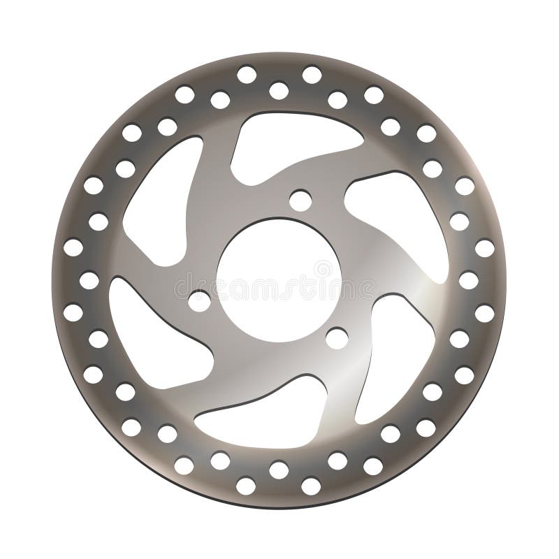 Bicycle Brake Disk stock vector. Illustration of isolated - 36400597