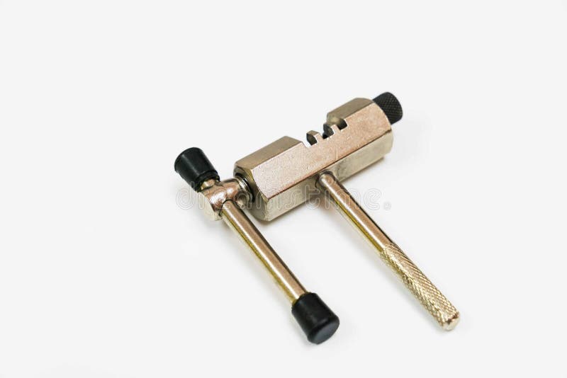 Bicycle Chain Breaker Device Stock Image - Image of link, closeup ...