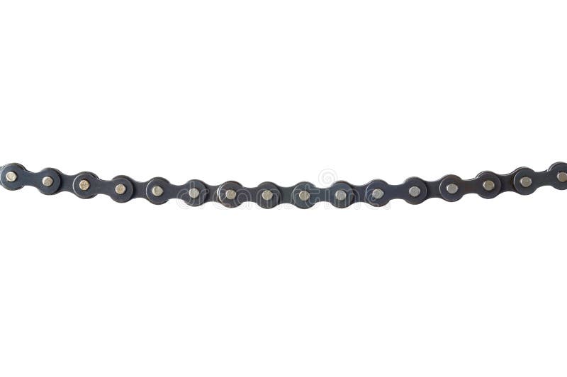Bicycle Chain with Pedals Front View Stock Illustration - Illustration ...