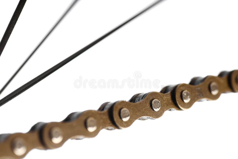 Red bicycle chain stock image. Image of bicycle, equipment - 33582279
