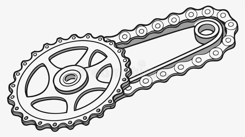 Bicycle Chain Detail, Mechanical Part, Bike Component and Engineering ...