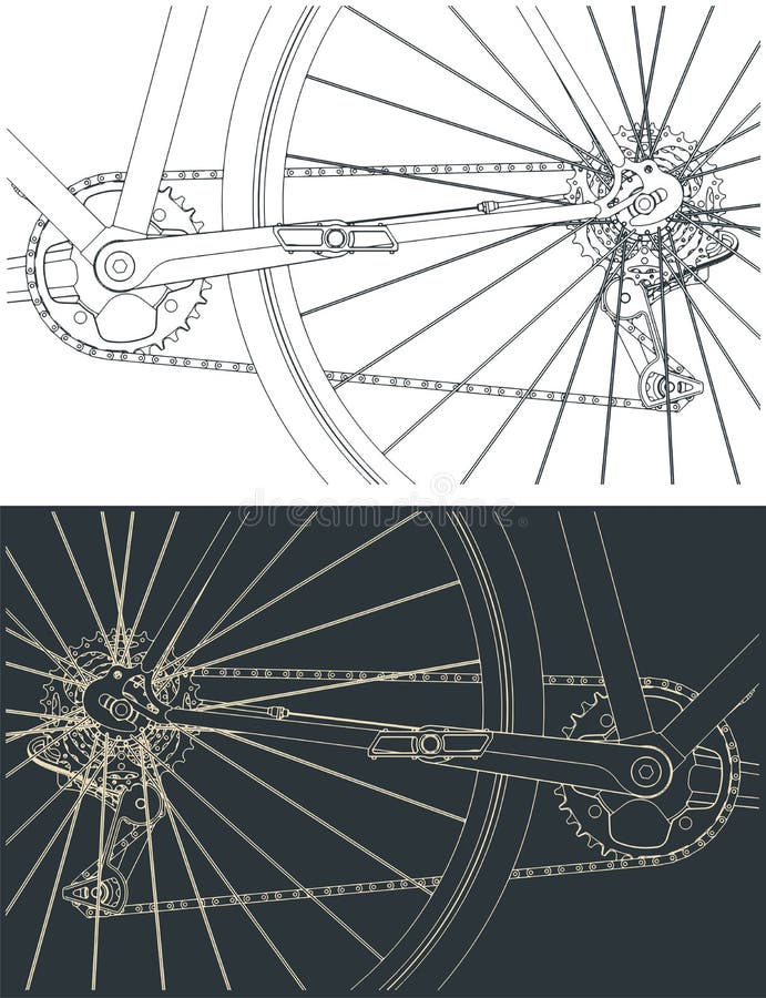 Sprocket Blueprints Stock Illustrations – 45 Sprocket Blueprints Stock ...