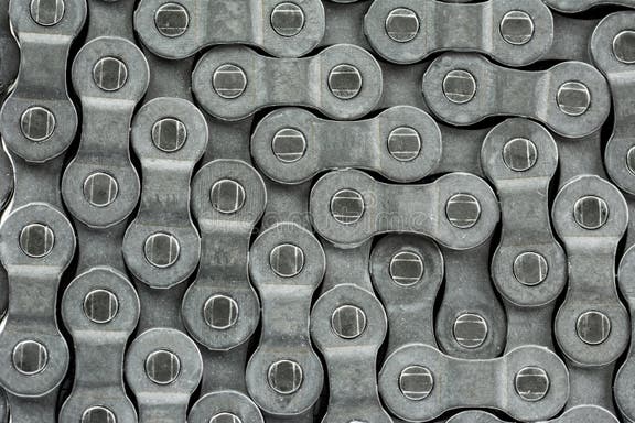 A bicycle chain pattern stock photo. Image of closeup - 41910840