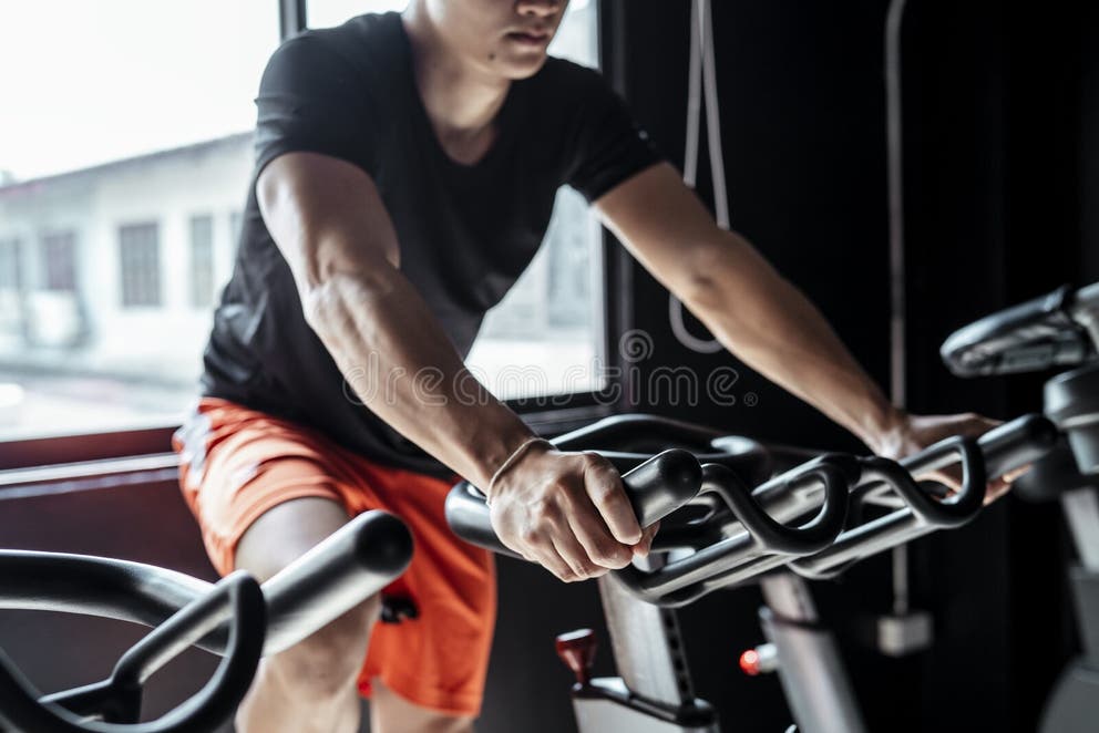 Bicycle Class Much Exercise Train Stock Photo - Image of equipment ...