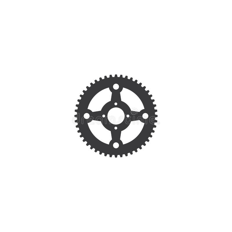 Bicycle Cogwheel Illustration Stock Vector - Illustration of gearwheel ...