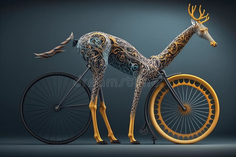 Bicycle Concept Design with the Frame Design Inspired by a Girrafe Body ...