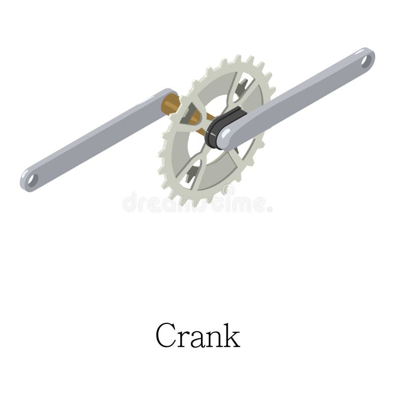 Bicycle Crank - Vector Drawing Stock Vector - Illustration of blue ...