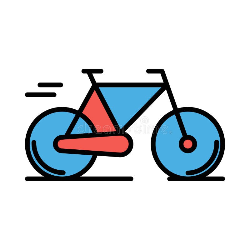 Bicycle, Cycle, Road, Cycling, Bicycle Icon Stock Vector - Illustration ...