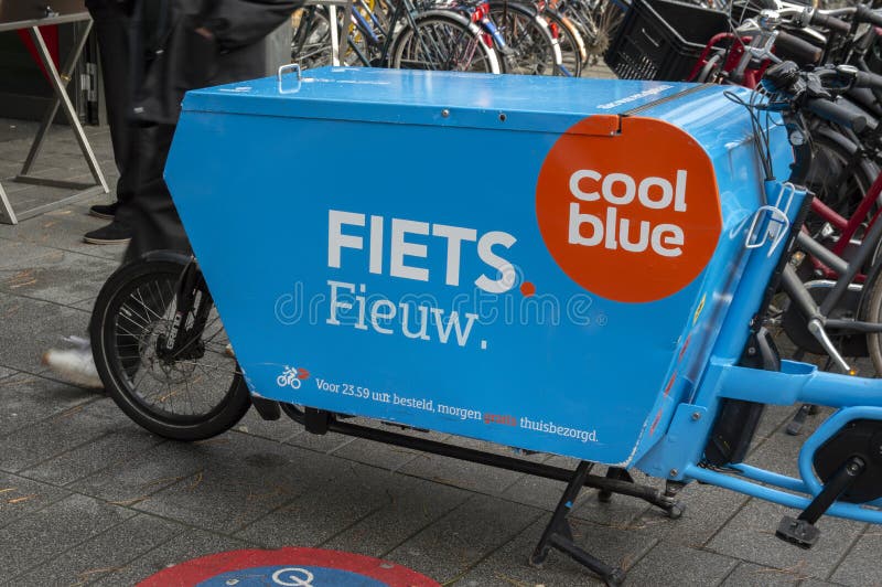 Bicycle Delivery Service from Coolblue at Amsterdam the Netherlands ...