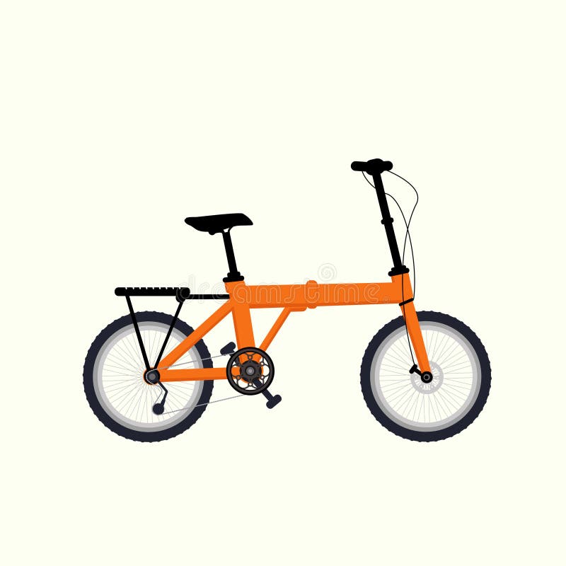 Bicycle Flat Design Style Vector Illustration Stock Vector ...