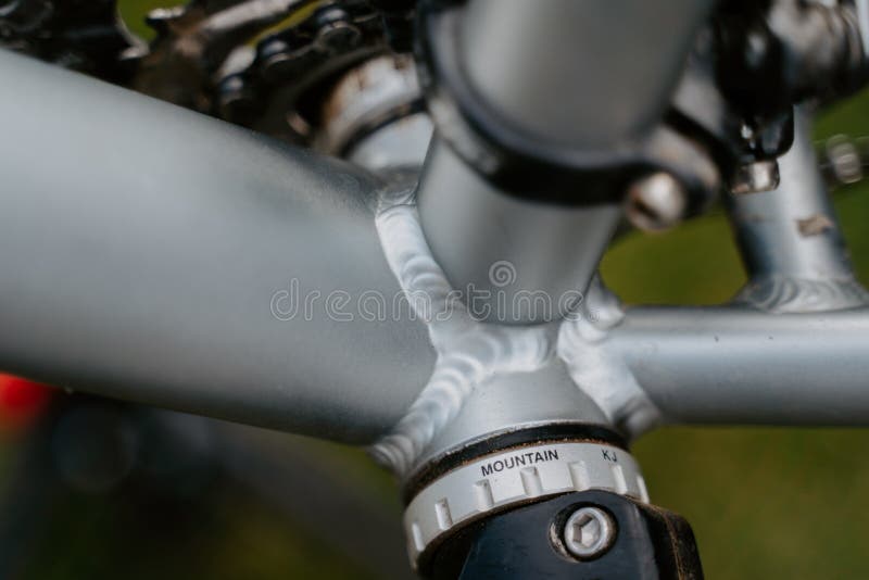 Welded bicycle parts stock photo. Image of gear, chain - 32081276