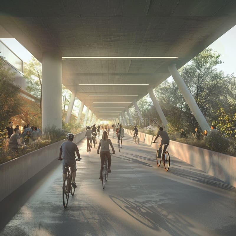 Bicycle-friendly Base Camp with Ample Space for Riders Stock ...