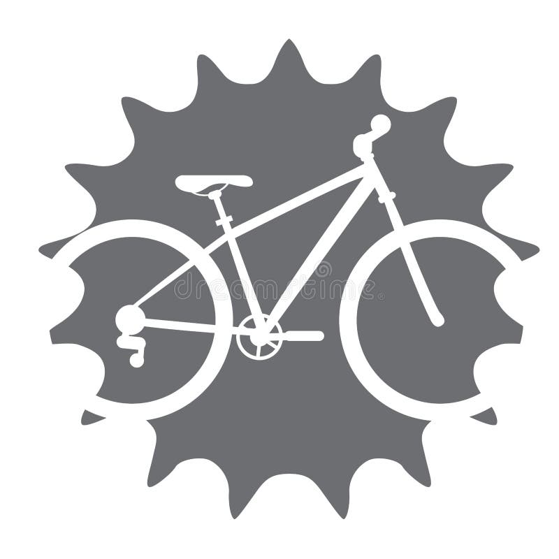 Bicycle gear sketch stock vector. Illustration of ride - 116302534