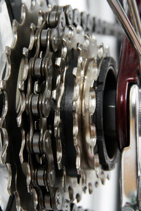 Bicycle gears stock photo. Image of iron, bicycle, cogs - 5293864