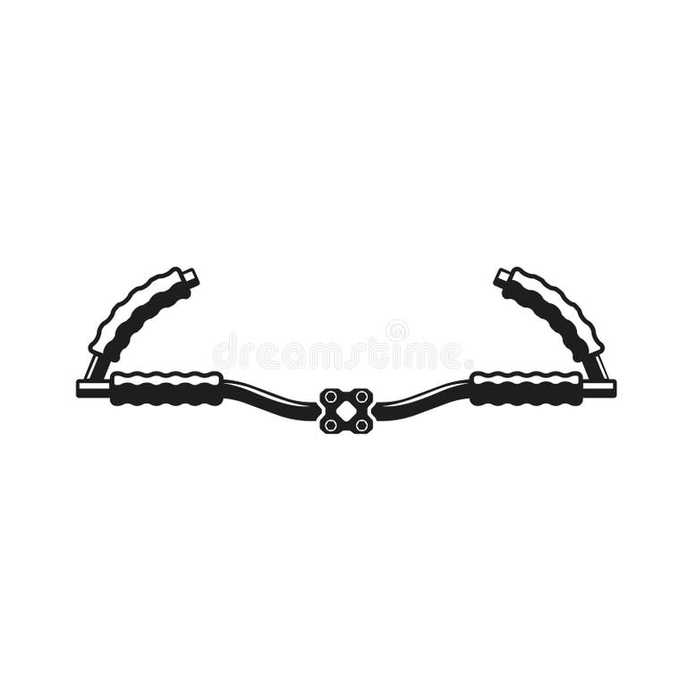 Bicycle Handlebar Icon Vector Element Design Template. Stock Vector ...