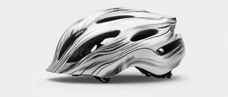 This Bicycle Helmet Features a Unique and Stylish Design with Striking ...