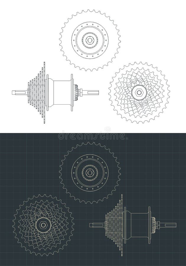 Sprocket Drawings Stock Illustrations – 41 Sprocket Drawings Stock ...