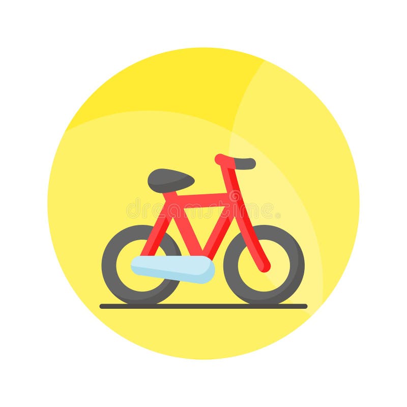 Bicycle Icon Design in Modern Style, Pedal Bike Vector Design Stock ...