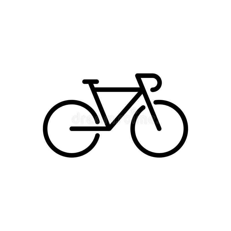 Bicycle Icon Flat Vector Template Design Trendy Stock Vector ...