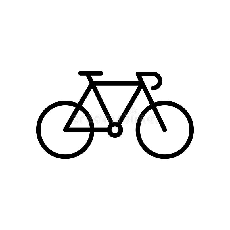 Bicycle Icon Flat Vector Template Design Trendy Stock Vector ...